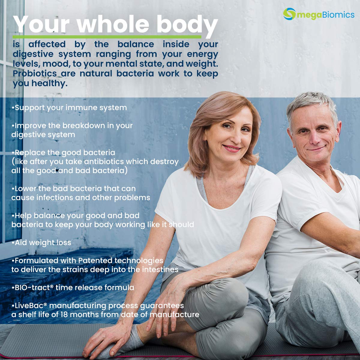 METAFLORA for Women Health - Probiotic Supplements - 15x More Effective Than Probiotic Capsules with Patented Delivery Technology - 30 Daily Time Release Pearls