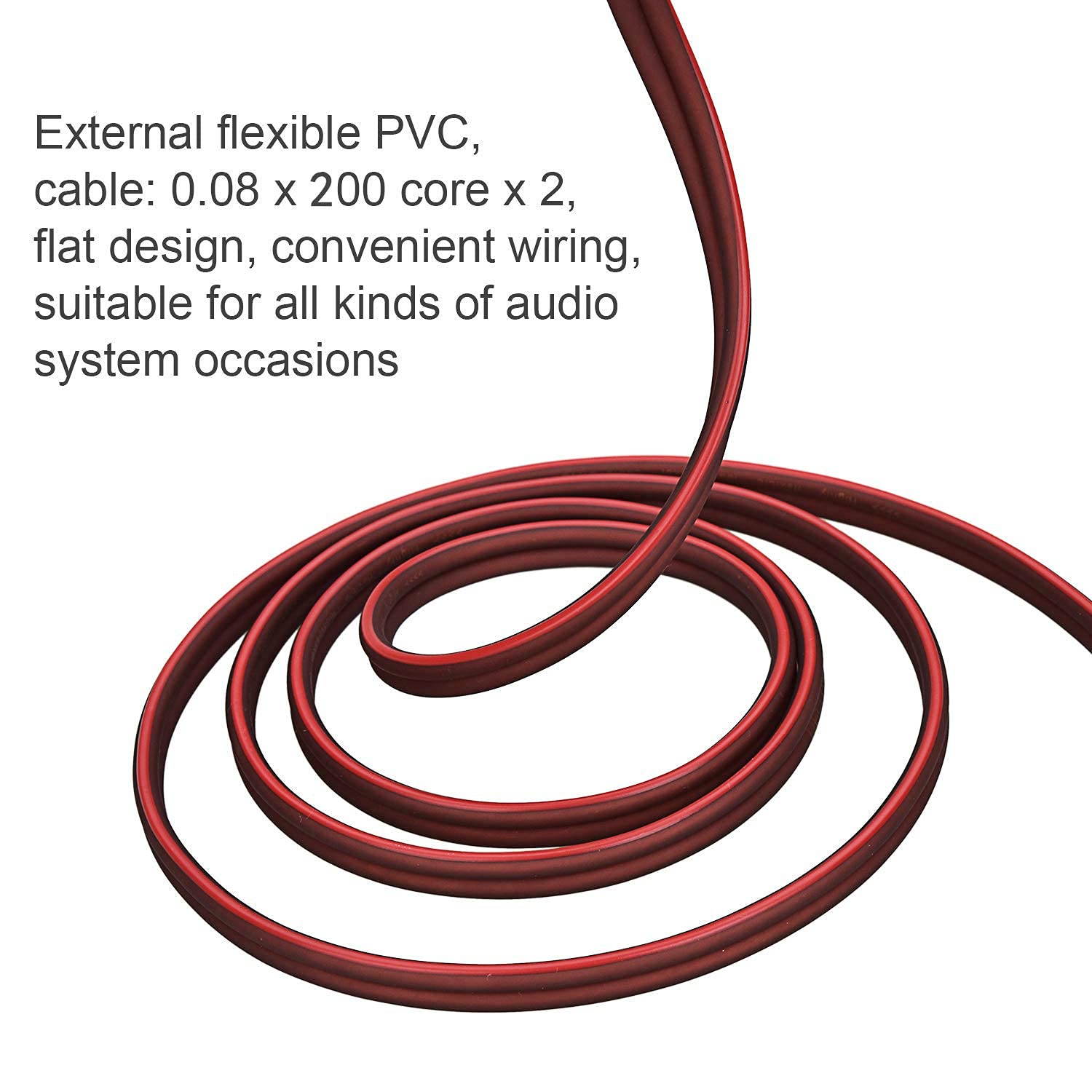 Speakon to 1/4" TS Male Speaker Cables 10FT 2PCS Professional 14 Gauge AWG Wire Audio Amplifier Connection Cord DJ/PA Speaker Cable Wire