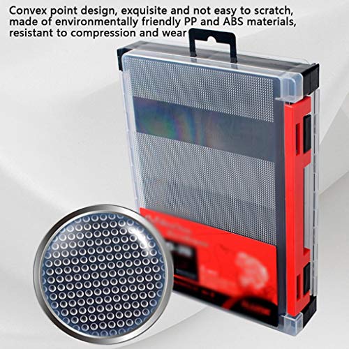 Multifunction Tackle Storage Box Multifunctional Bait Box Fishing Gear Parts Box Accessory Box Fishing Tackle Hook Box Storage Box Plastic Bait Box Double-layer Fishing Tool Box Multi-frame Excellent