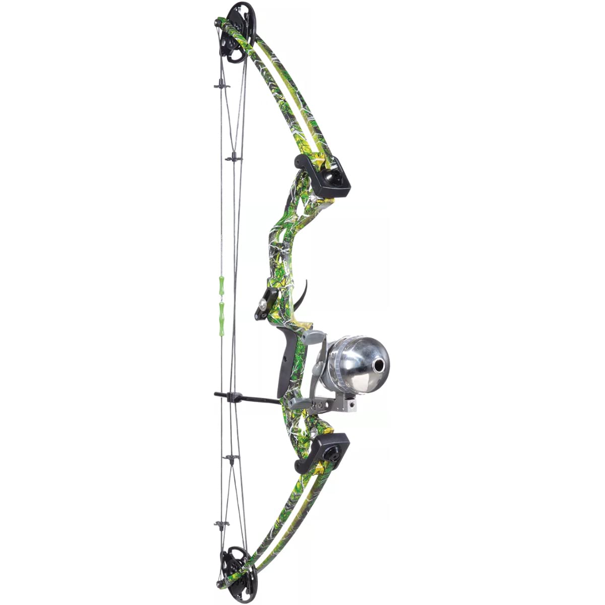 Muzzy Vice Bowfishing Bow, Adjustable Draw Weight: 30-60 pounds, Adjustable Draw Length: 24.5"-31", Net Weight: 3.8lbs, Axle to Axle: 30", Brace Height: 7.5", Let-Off: 75%, Left Hand Model
