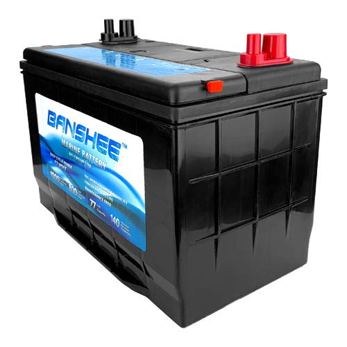 Marine Battery Replaces D27M 8027-127 Group 27