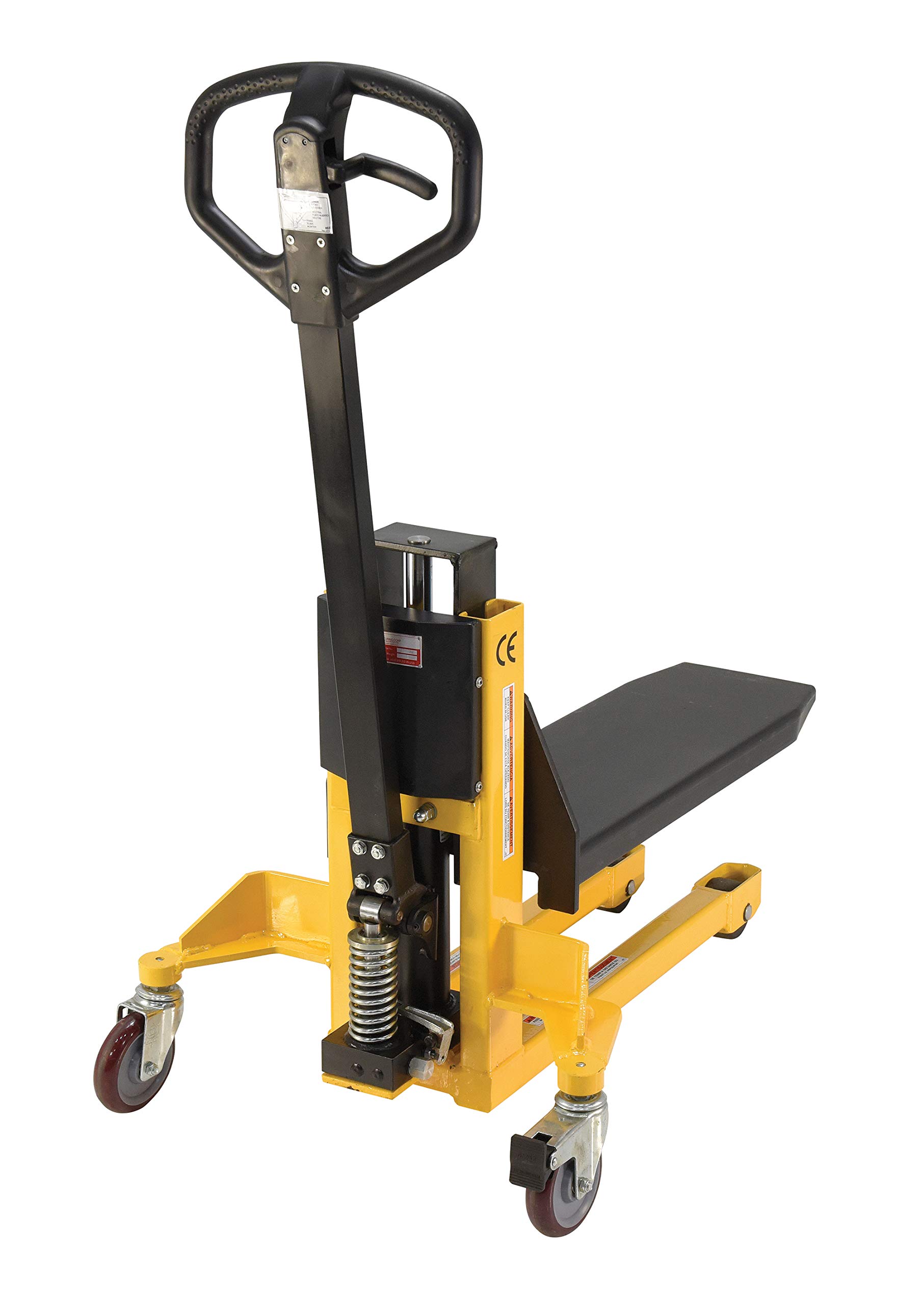 Vestil Single Fork Skid Positioner Lifter 800 Lb Capacity