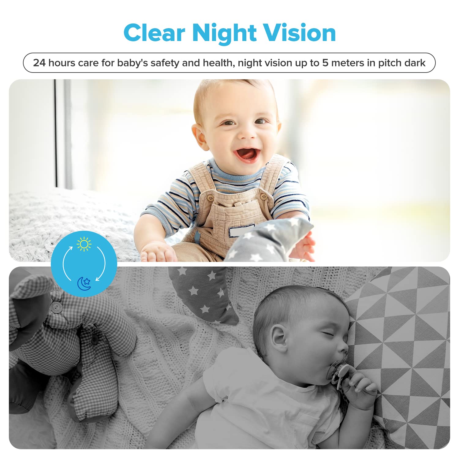 WGV Security Camera -2K Cameras for Home Security with Smart Motion Dection, Night Vision, Two-Way Audio,Cloud & SD Card Storage,Work with Alexa, Ideal Indoor Camera for Baby Monitor/Pet Camera