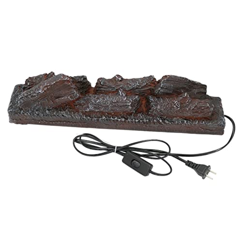 MOBUKJUU Electric Simulation Charcoal Fake Firewood Charcoal Fire Decoration Charcoal Flame Lamp Fireplace Firewood Props Decoration