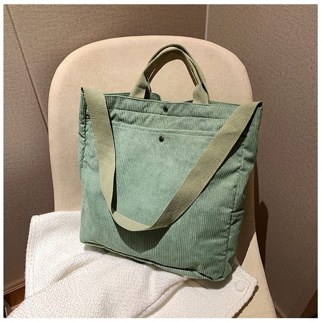 TFIIEXFL Large Capacity Shopping Canvas Tote Casual Simple Bag Handbag Shoulder Bag