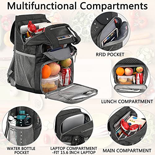 Mogplof Lunch Backpack+ Laptop Backpack for women