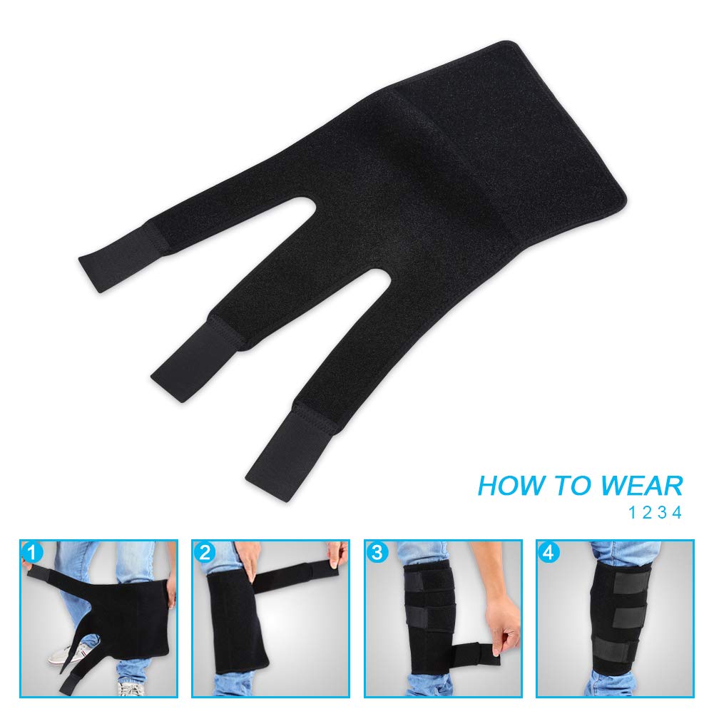 Omabeta Calf Support, General Size Heal the Injury Easy To Wear Leg Support Shin Splints High Flexibility Moisture Wicking for Help Heal and Prevent Injury
