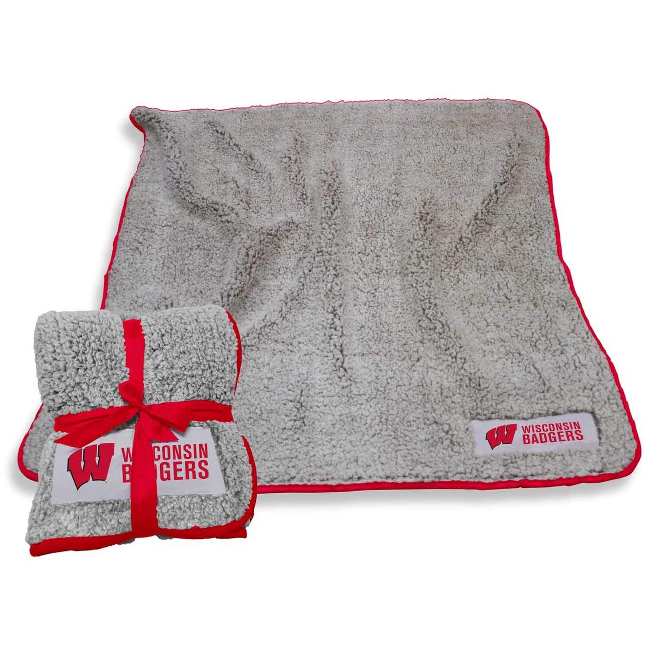 Logo Frosty Fleece 60 X 50 Blanket (Wisconsin Badgers - Multicolor)