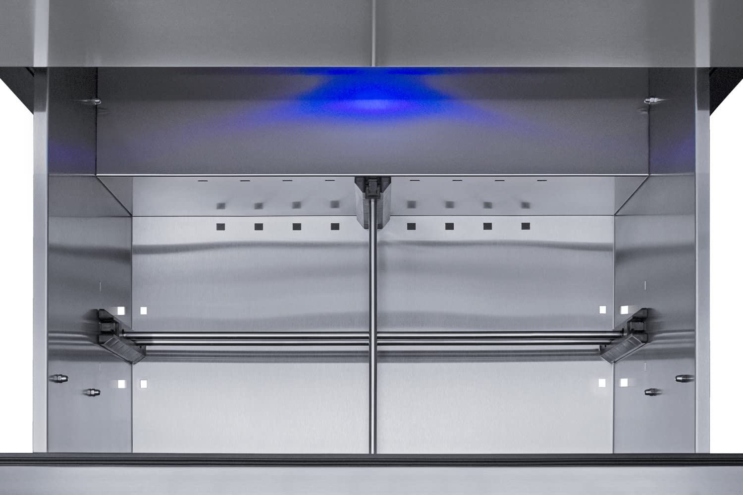 Summit Appliance SPR275OS2D 27" Wide 2-Drawer All-Refrigerator, 4.83 cu.ft; Stainless Steel Drawers; Wweatherproof; Frost-free; LED Lighting; Digital Thermostat; Drawer Dividers