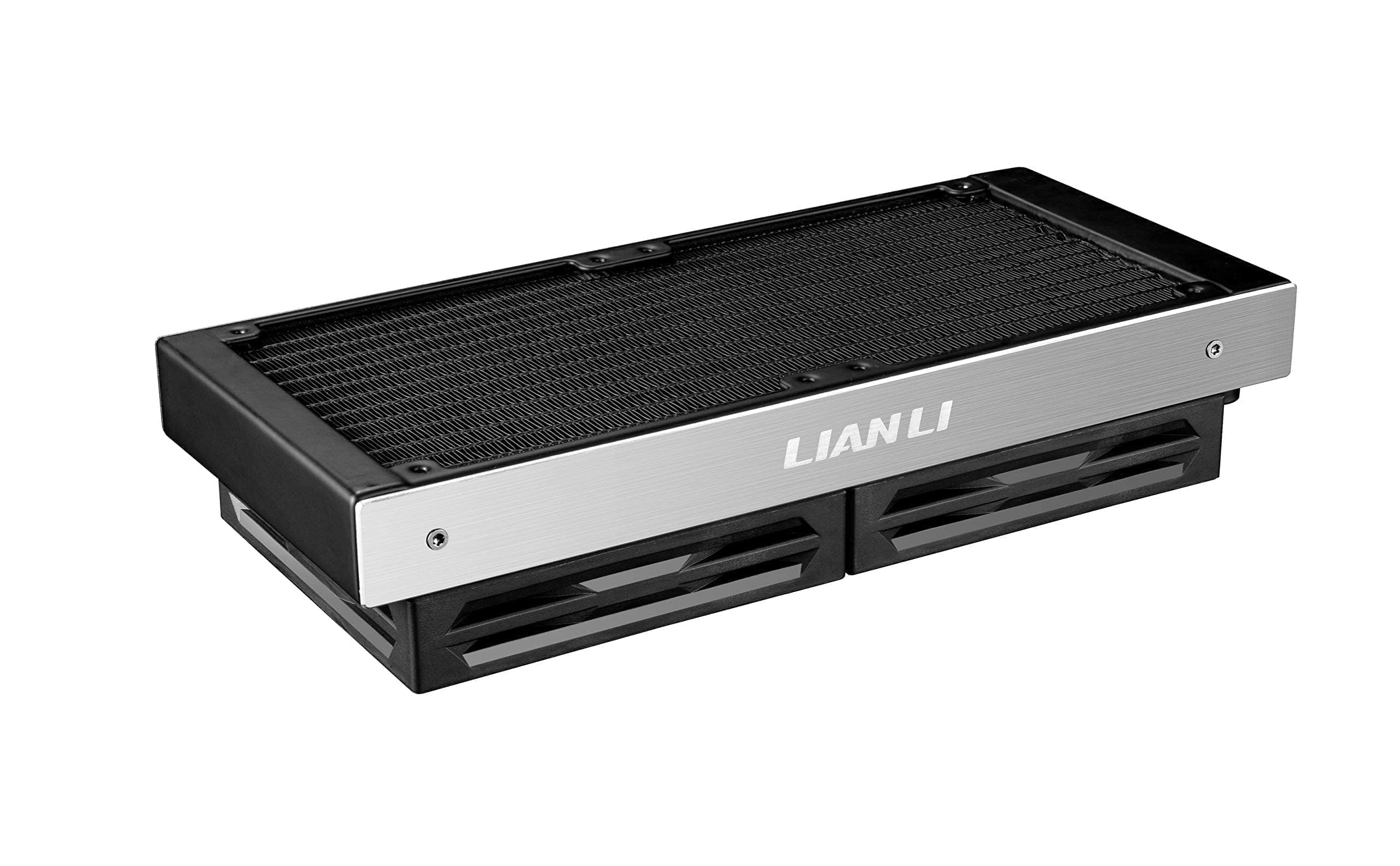 Lian Li Galahad AIO240 RGB Black Dual 120mm Addressable RGB Fans AIO CPU Liquid Cooler - GA240B (Galahad AIO 240 Black)