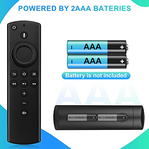 LoLaSta Replacement Voice Remote L5B83H AMZ Stick Remote Compatible with Fire AMZ Smart TVs Stick(2nd Gen/3rd Gen), Smart TV Cubes(1st Gen/2nd Gen), Smart TV Stick Lite 4K