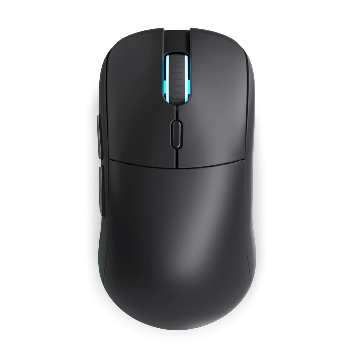 PWNAGE Ultra Custom Wireless Symm 1 Gen 2.0 - Black Ultra Lightweight Honeycomb Design Gaming Mouse 3370 Sensor - PTFE Skates - 6 Buttons - Custom Weight 74G (Black, Solid Sides)