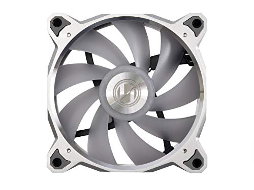LIAN LI Bora Digital Series RGB BR DIGITAL-3R S, 120mm Addressable RGB LED PWM Fan, 3 Fans Pack - Silver Frame,Sliver