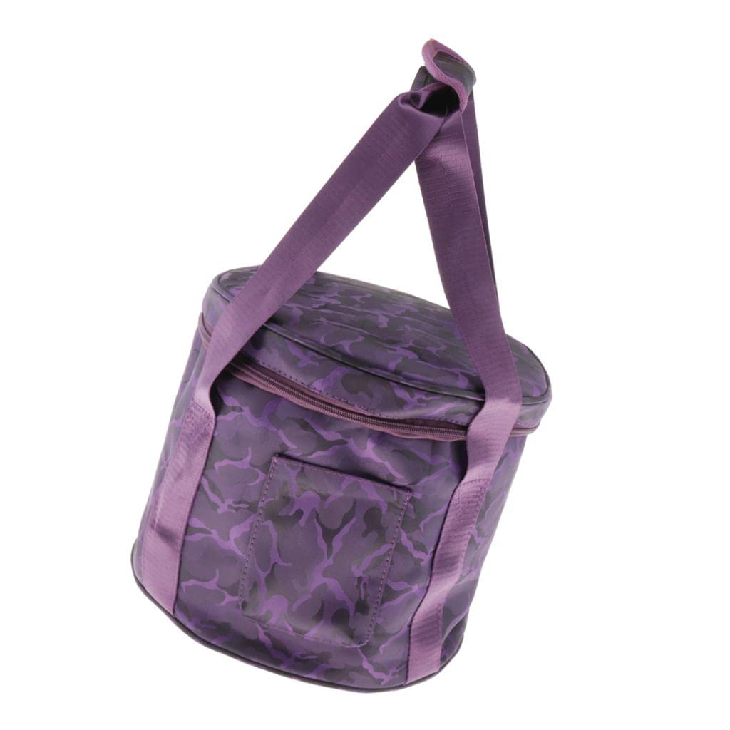 LoveinDIY Thicken Double Zipper Carrier Bag for Singing Bowl Travel Carry Case Protector - 10inch Camouflage,6900b20e92fbcce637e455560a2adcd0