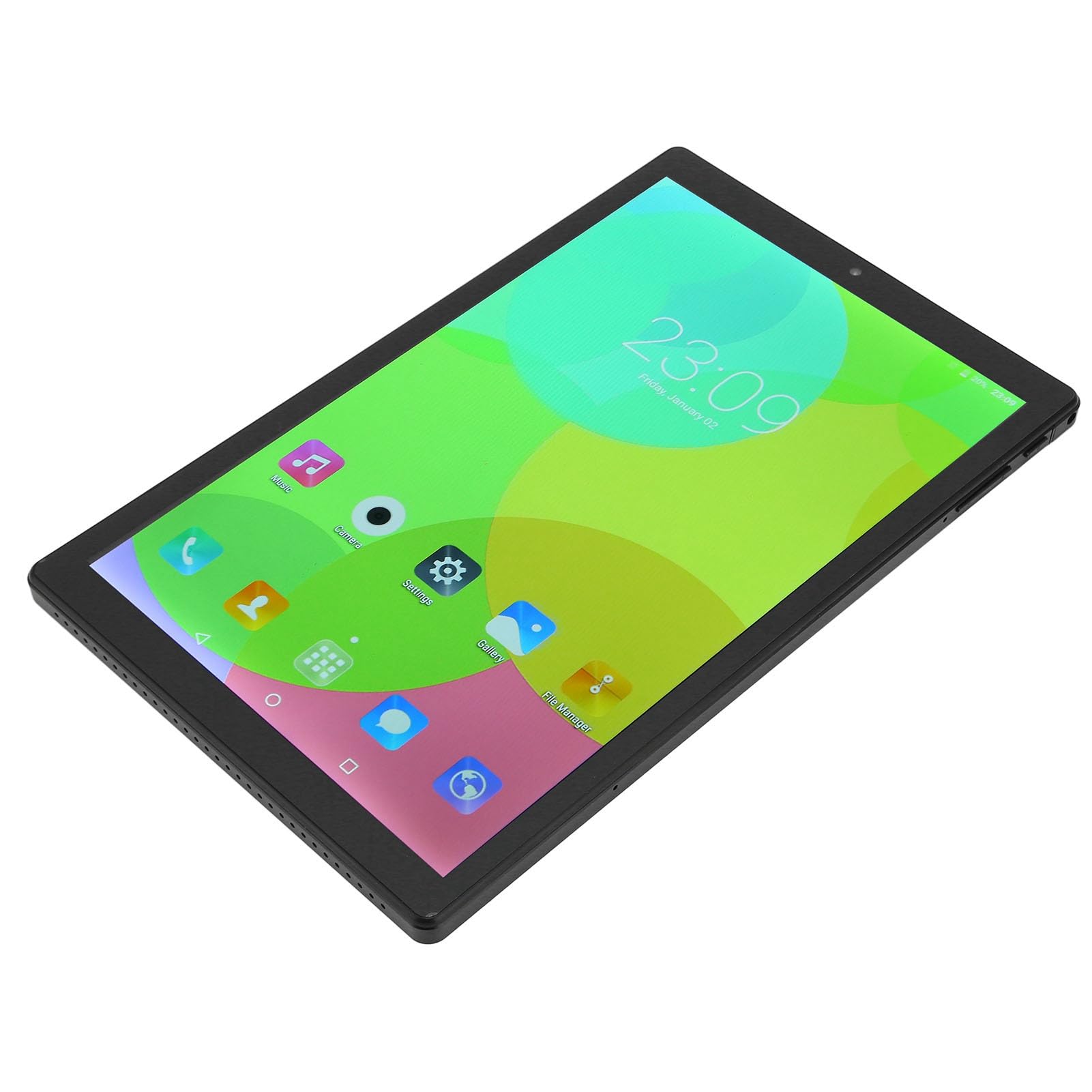MAVIS LAVEN Black Tablet, 10.1 Inch IPS 100‑240V 6GB RAM 128GB ROM 5000mAh 2560x1600 (US Plug)