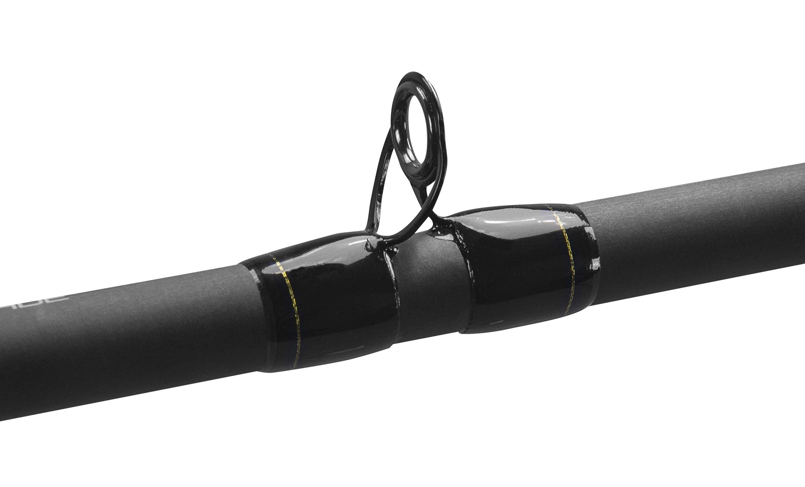 Lew's Fishing Custom Lite Speed Stick HM85 Casting LCLMGR Rods, Black/Silver, 7' 2"