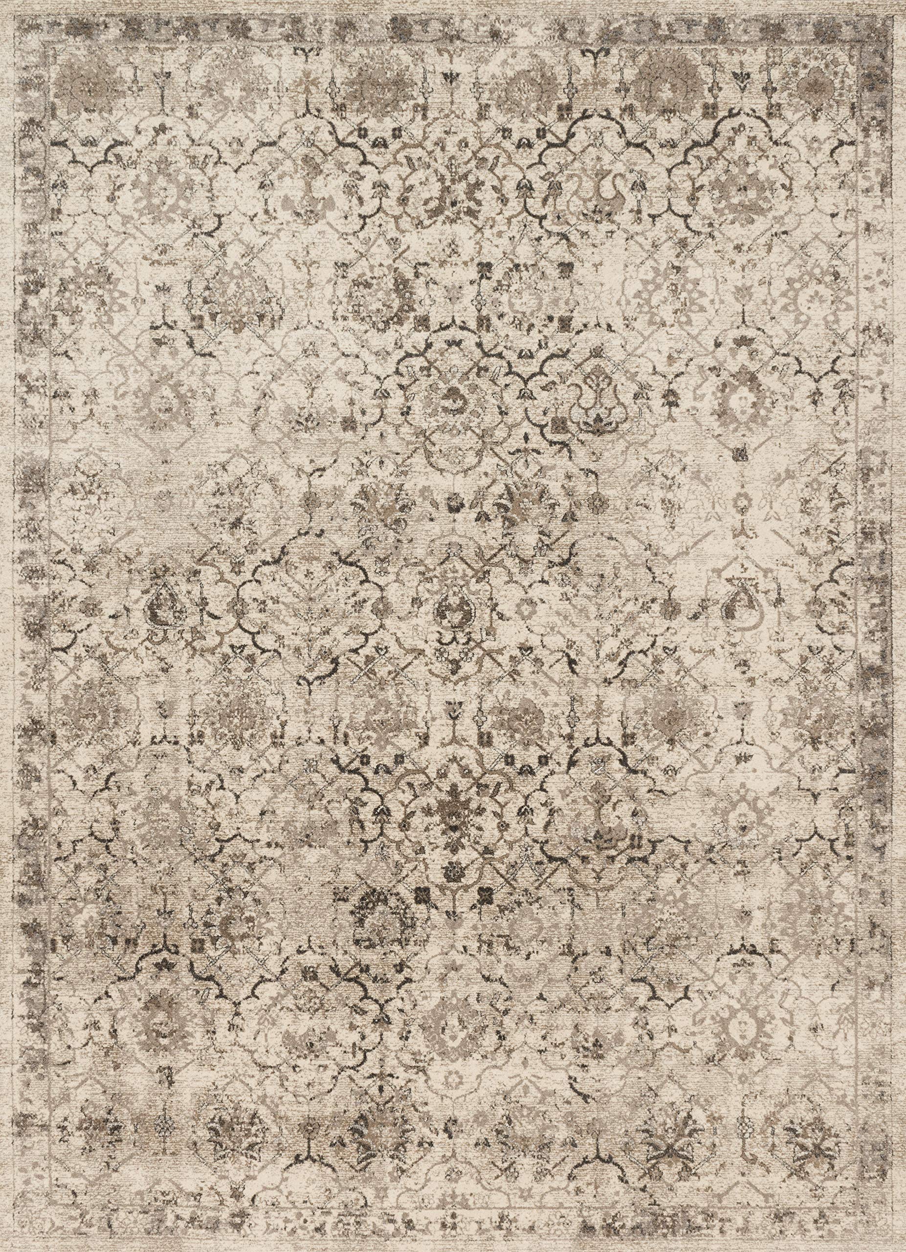 Loloi CENTURY Area Rug, 5' 3" x 7' 6", Sand