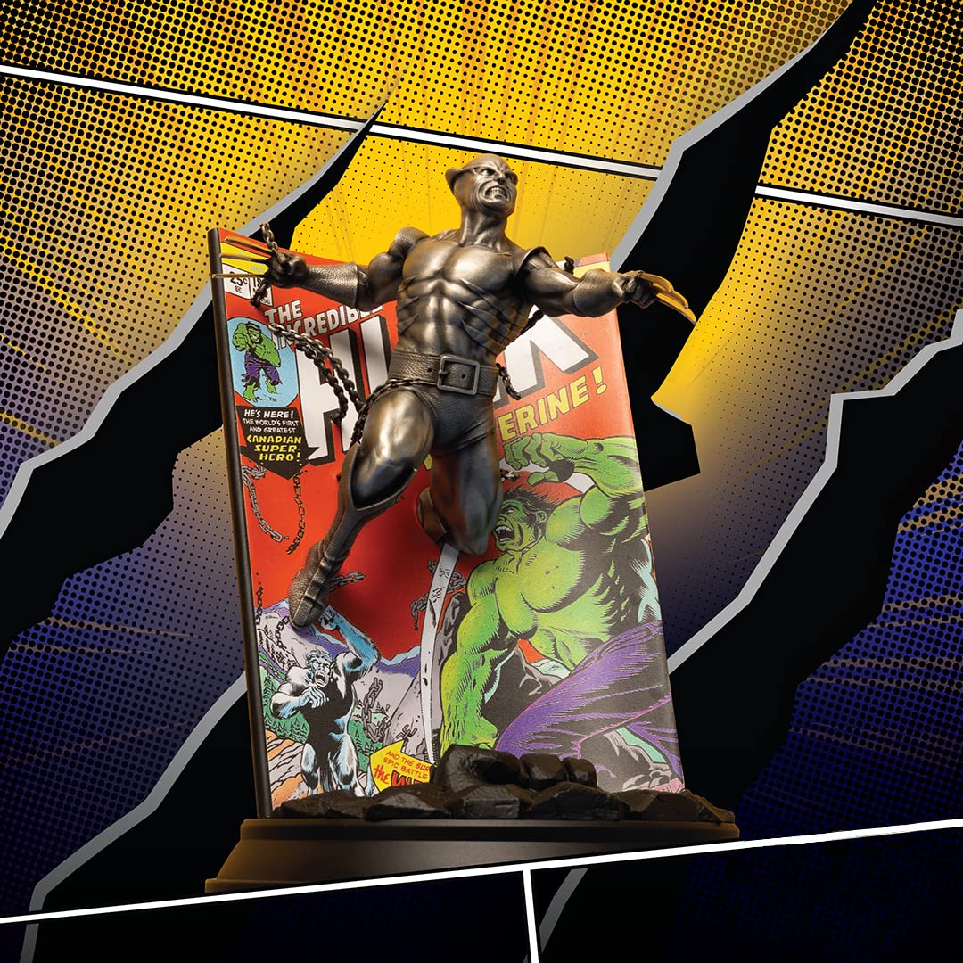 Royal Selangor Limited Edition Wolverine The Incredible Hulk Volume 1#181 Pewter Statue - Licensed Marvel Figurine/Collectible
