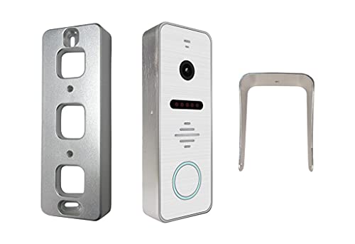 WSJIE Video Intercom 7 Inch Wired 1200TVL Video Door Phone Doorbell Camera Call Panel 130° Motion Detect For Home Security (Size : B)