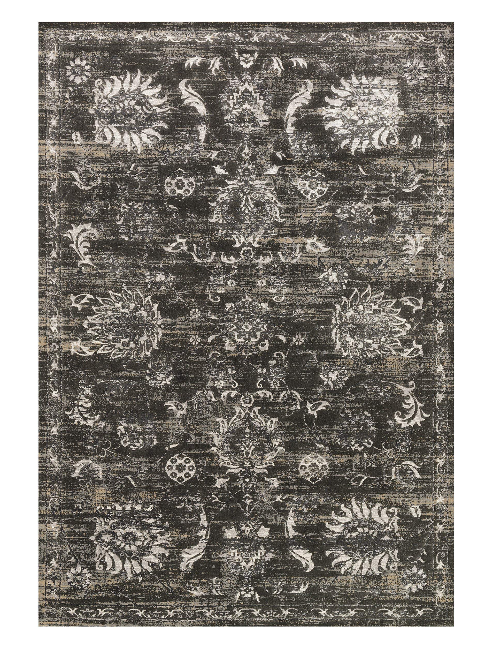 Loloi Kingston KT-01 CREAM/MULTI Transitional 18" x 18" Sample