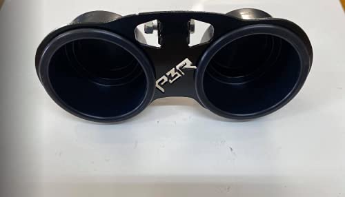 PBR Products Compatible with Polaris RZR Grab Handle Drink Holder Black Powder Coat