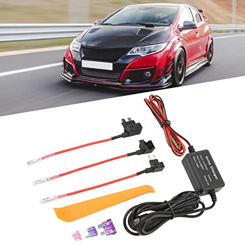 Mirror Cam Hard Wire Kit, Dash Cam Hardwire Kit Improvement Mini USB Adapter Wide Applicability Solid Construction for Radar Detector