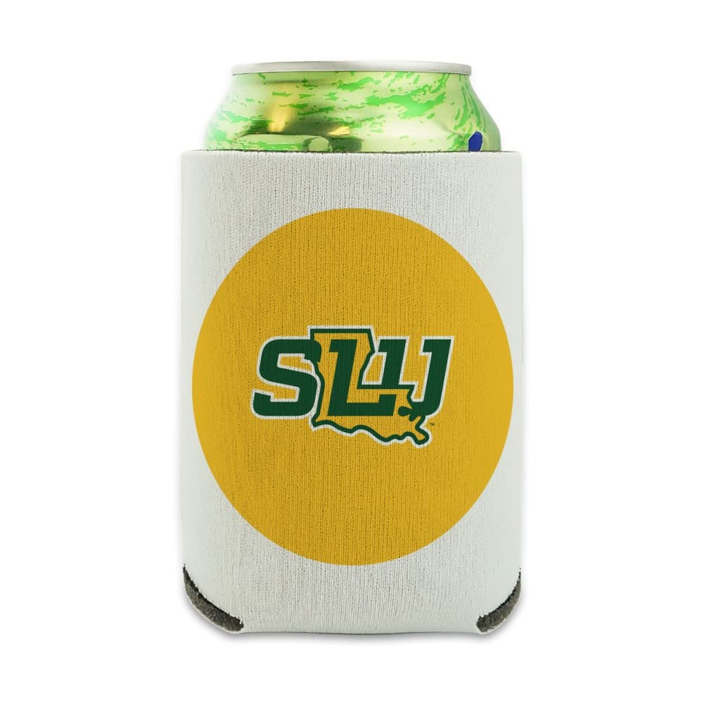 Southeastern Louisiana University Secondary Logo Can Cooler - Drink Sleeve Hugger Collapsible Insulator - Beverage Insulated Holder