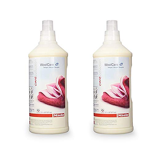 Miele WoolCare Delicates 50.72 Ounces Laundry Detergent for Wool, Delicates and Silk, 10249520 (Pack of 2)