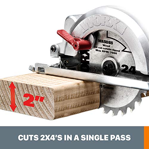 Worx WX429L 4 Amp WORXSAW 4.5" Electric Compact Circular Saw