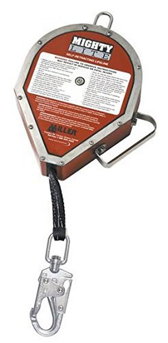 Miller by Honeywell RL50P-Z7/50FT Retracting Web Lifeline, 50'