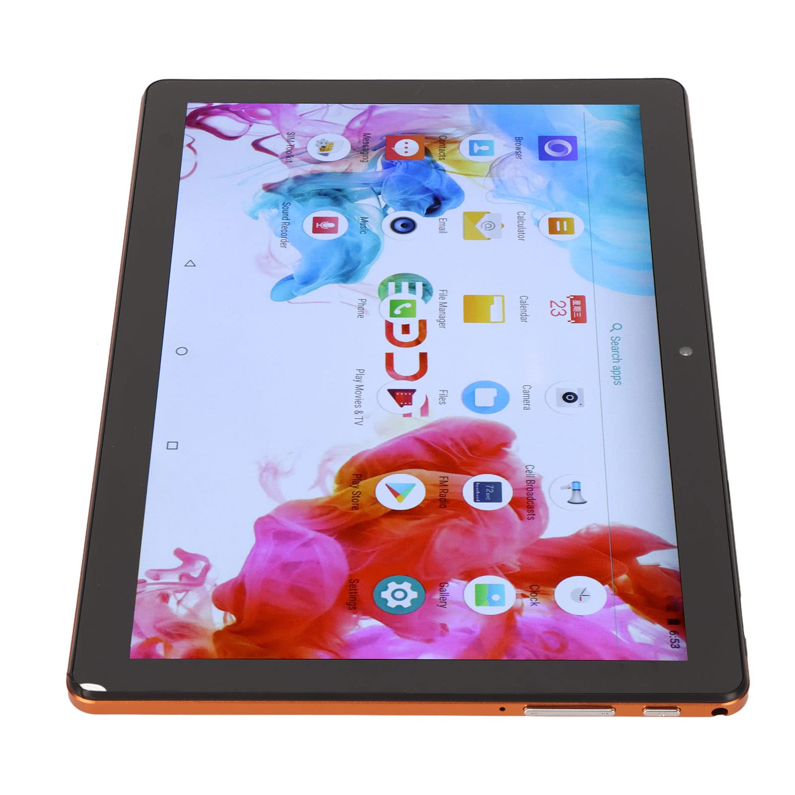 MAVIS LAVEN HD Tablet, 10.1 Inch Tablet 1280x800 100‑240V 10.1in IPS LCD 4GB RAM 64GB ROM for Office (US Plug)
