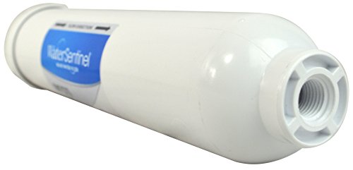 WaterSentinel WS-IN1011-1 10 Inch Inline GAC Water Filter, 1/4 INCH FNPT