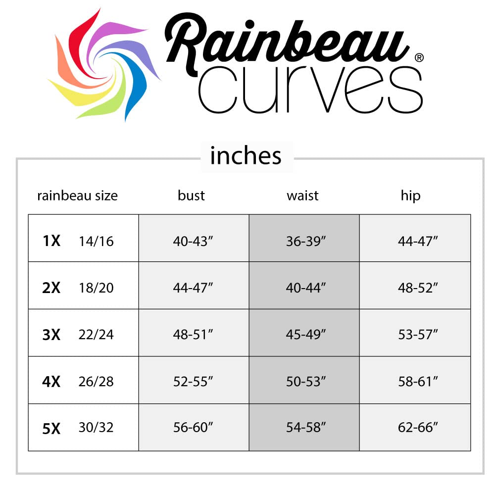 Rainbeau Curves Women's Basix Compression Bike Short, Black