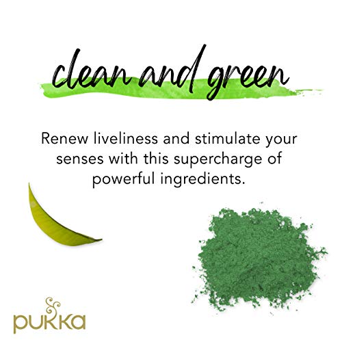 Pukka Supreme Matcha Green, Organic Herbal Green Tea with Oothu, Sencha & Suio Gang, 20 Count (Pack of 3)