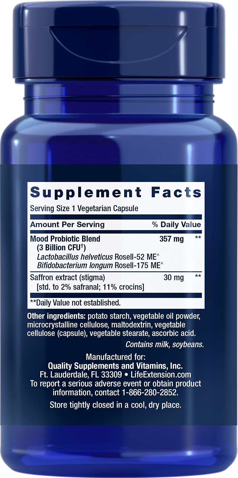 Life Extension Florassist Mood, 30 Capsules