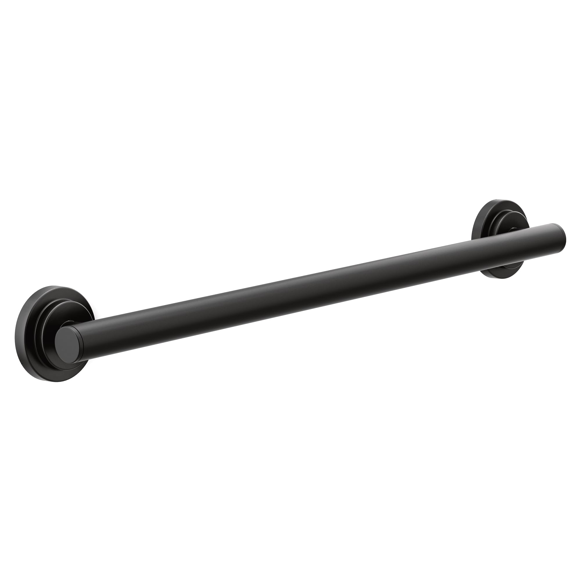 Moen YG0724BL Iso 24-Inch Designer Grab Bar, Matte Black