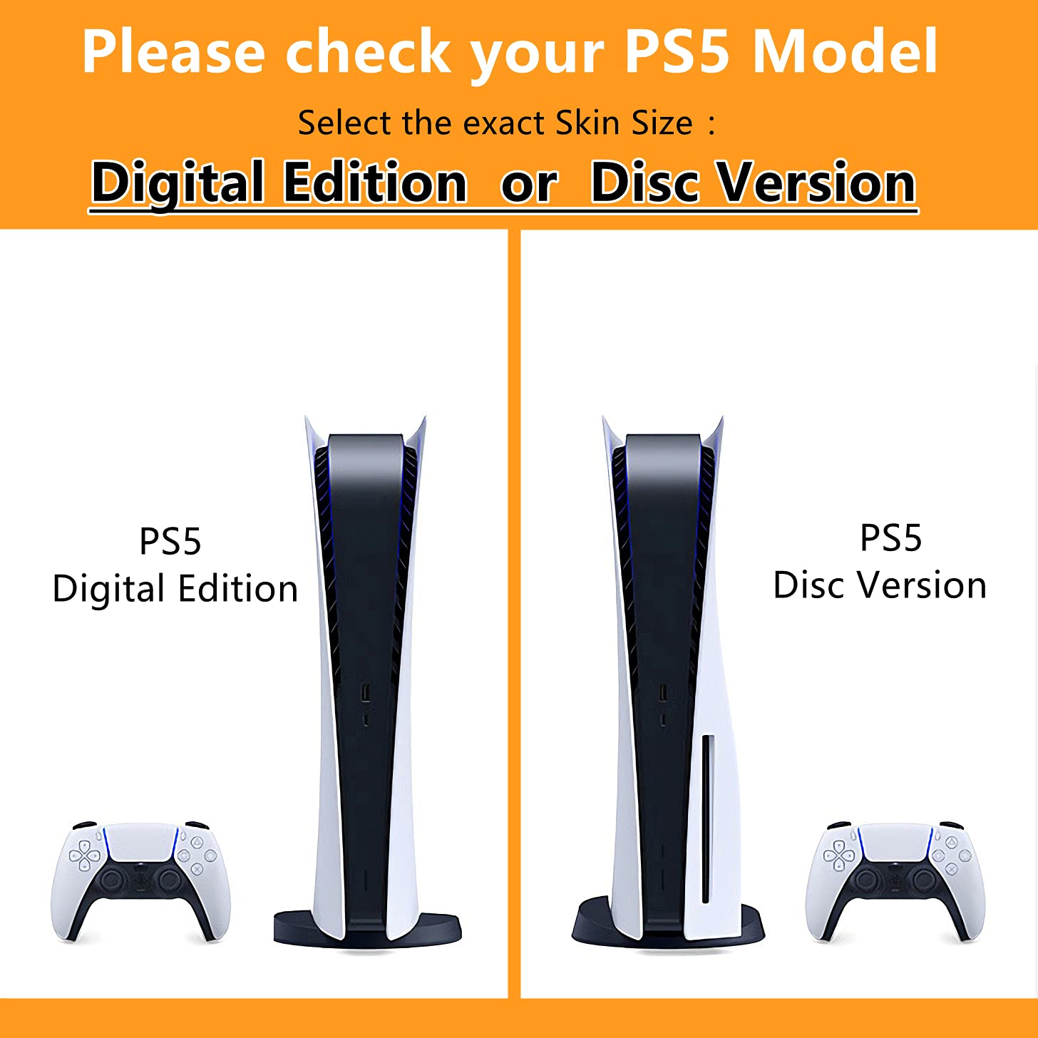 Mmoptop PS5 Skin Disc Edition Joker Console and Controller Vinyl Cover Skins Wraps for Playstation 5 Disc Version