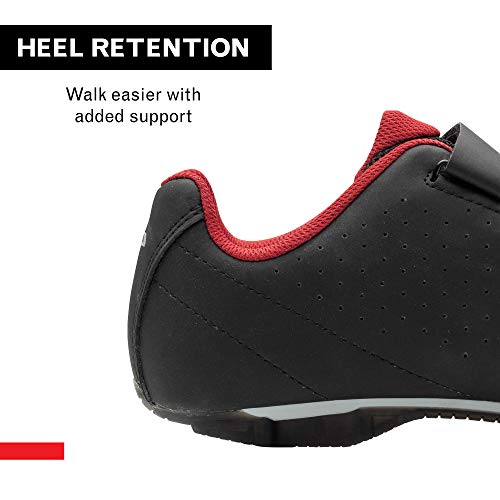 Louis Garneau, Men's Multi Air Flex II Bike Shoes for Commuting, MTB and Indoor Cycling, SPD Cleats Compatible with MTB Pedals, Black, 45