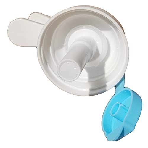 Water Dispenser Valve for 50mm Threaded Top Water Bottle, Reusable Water Jug Cap Plastic Spigot Faucet- (For Threaded Tops ONLY) (Threaded)