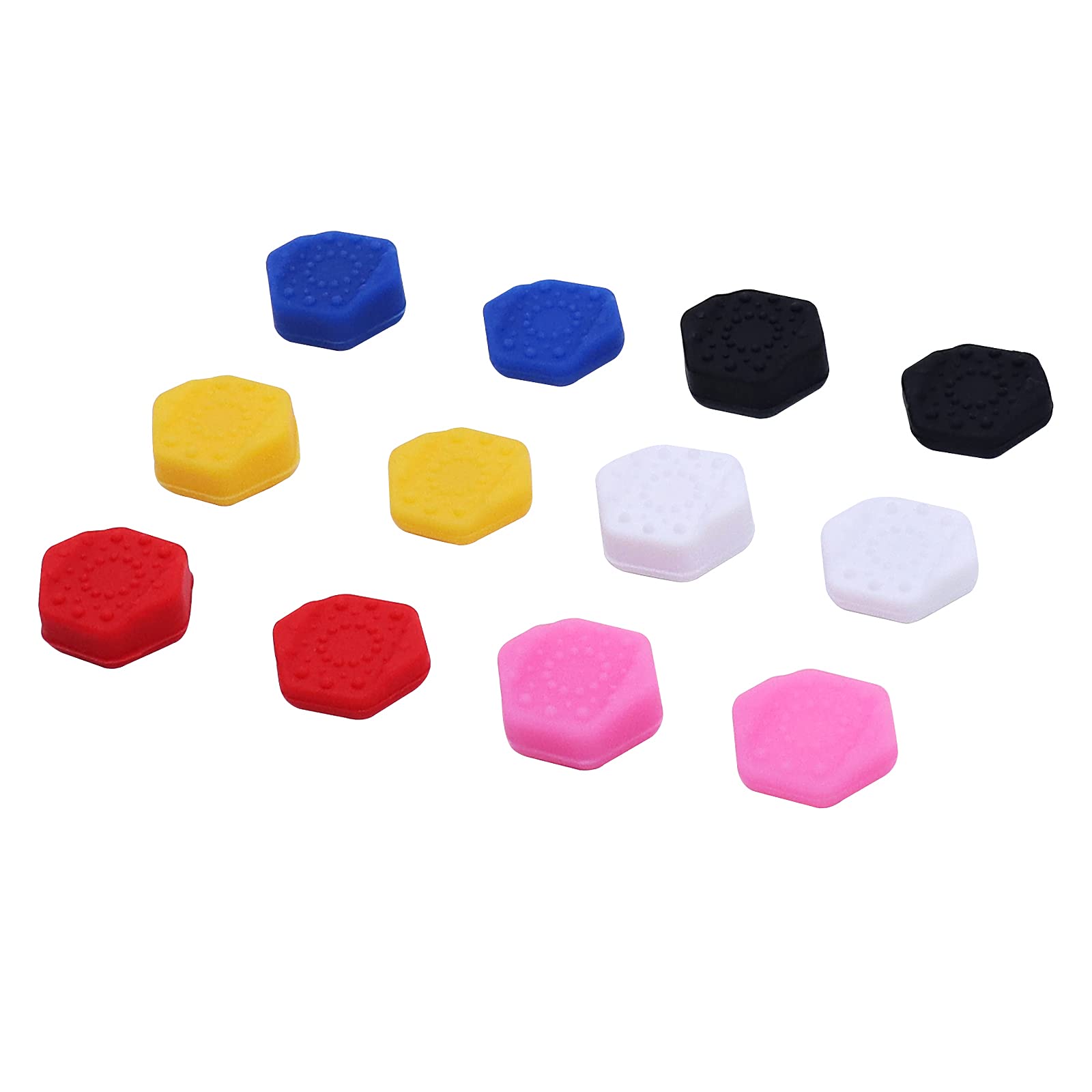 RALAN Silicone Analog Controller Joystick Thumb Stick Grip Cap Covers for Switch.