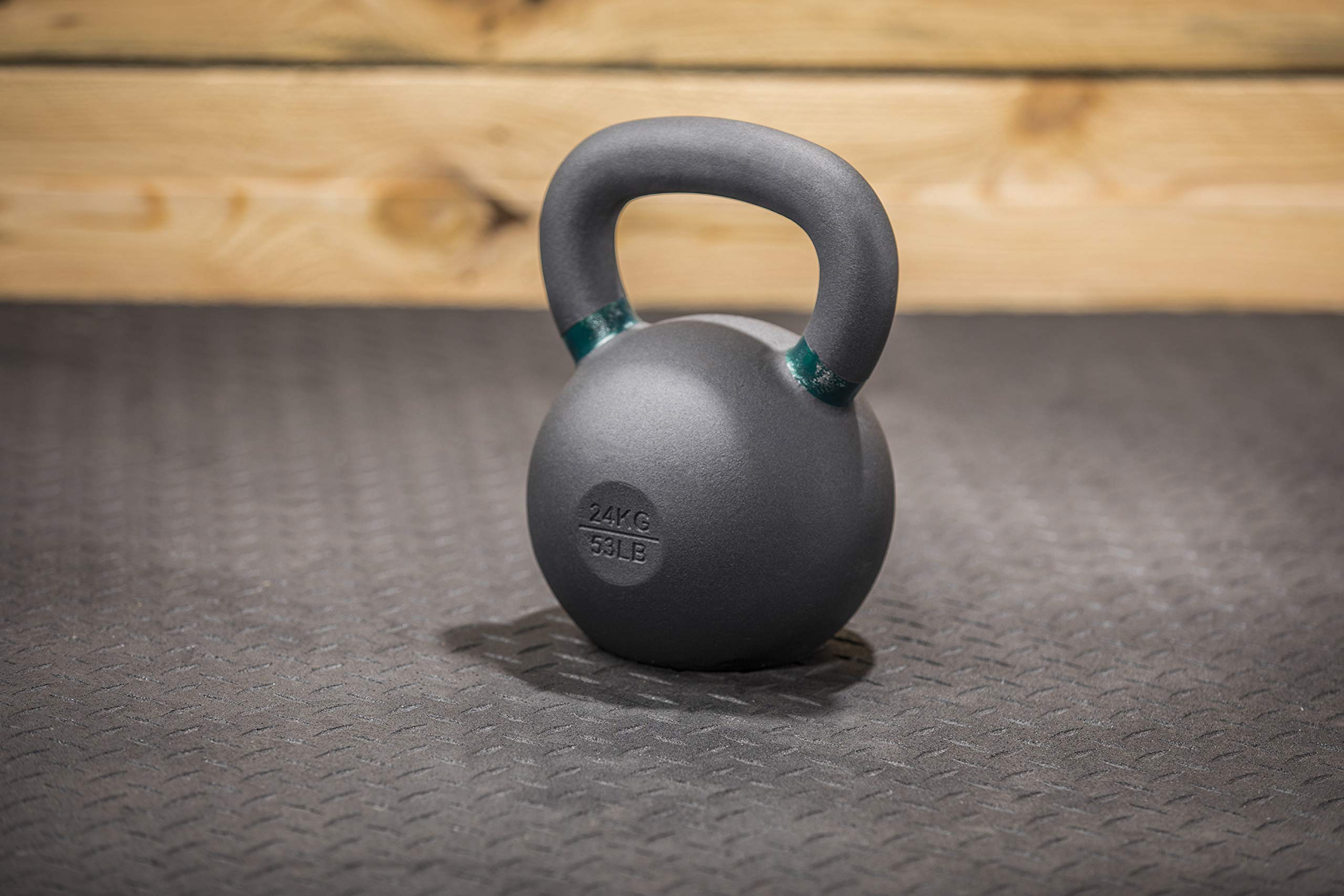 Lifeline Kettlebell Weight – 24 kg/53 lb , Black