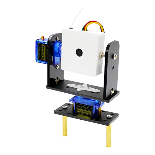 Yahboom WiFi Camera Module with 2-DOF for DIY Robot APP WiFi Control and Image Transmission, Camera Head Compatible with Arduino UNO Raspberry Pi Microbit 51 STM32