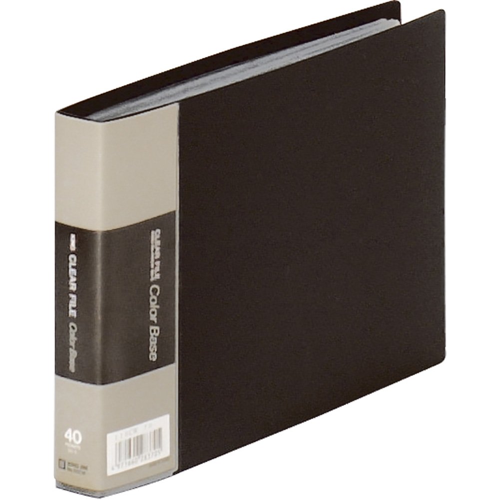 King Jim clear color base file W black black 110CW (japan import)