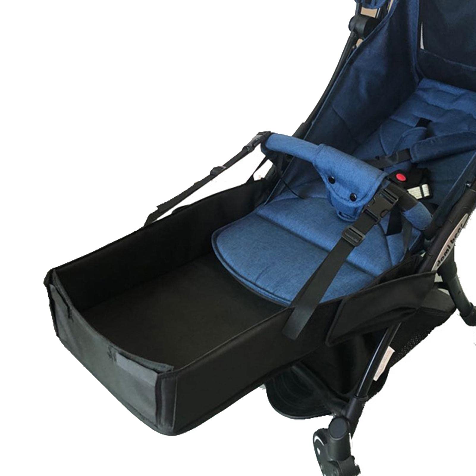 SuTL Foot Rest for Stroller - Adjustable Baby Stroller Footrest Extension | Pram Feet Extension Footrest Pushchair Accessories, 50cm Extended Seat Board for Stroller Pram