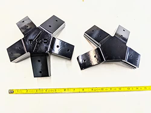 Thunder-Domes 1V Geodesic Dome Hub DIY Kit - Sheet Metal Connectors