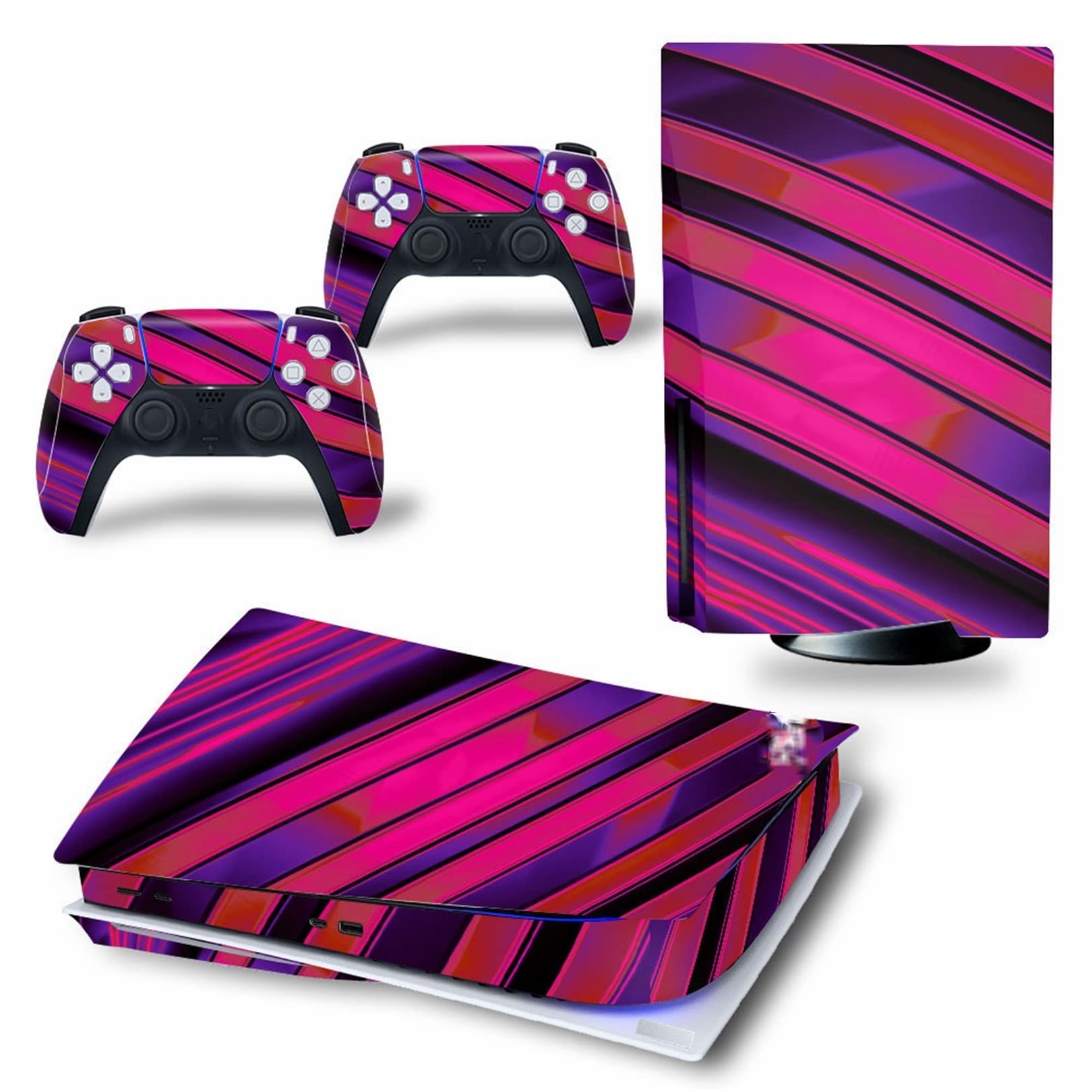 Top factory BUCEN for PS5 Skin Disc Edition & Digital Edition Console and Controller Vinyl Cover Skins Wraps Scratch Resistant, Compatible with for PS5 172277 Anti Scratch (Size : Digital Edition)