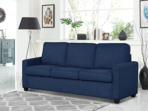 Lifestyle Solutions Dayton Sofa Bed, Navy Blue