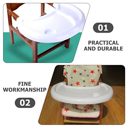Snack Booster Fast Dining Tray Clip On High Chair Tray Removable Dining Tray for Hook on High Chair Supplies Hook on Chair Tray