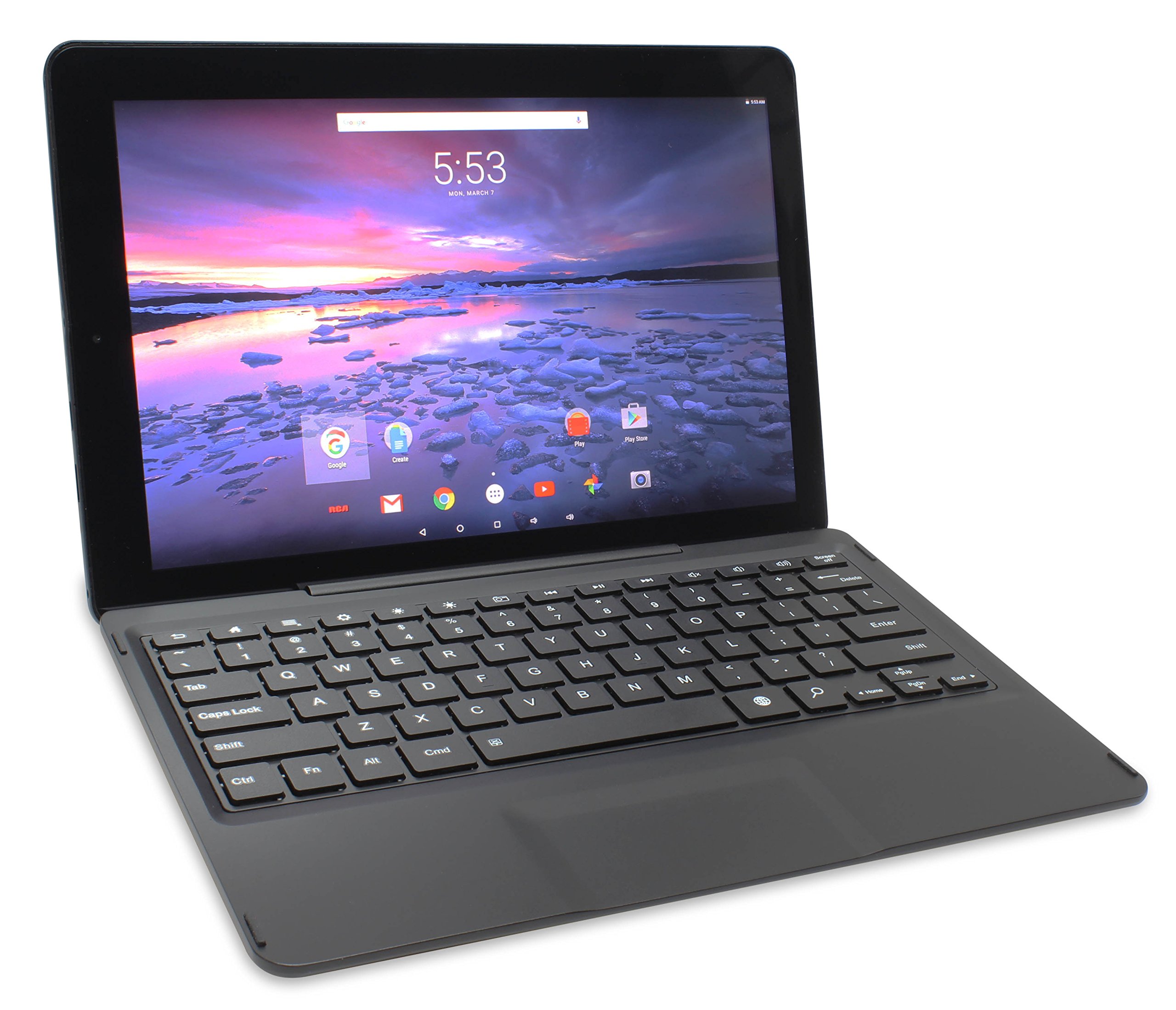 Pro12 with WiFi 12.2" 2-in-1 Touchscreen Tablet PC Featuring Android 6.0 (Marshmallow) Operating System, Black