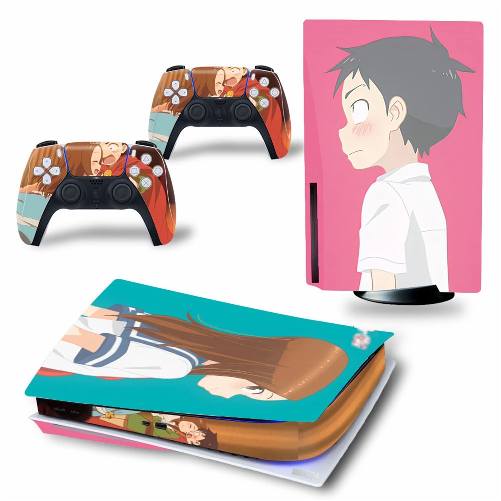 Top factory BUCEN for PS5 Skin Disc Edition & Digital Edition Console and Controller Vinyl Cover Skins Wraps Scratch Resistant, Compatible with for PS5 869774 Anti Scratch (Size : Digital Edition)